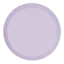 Pastel Lilac Plates Large (Pack 20) – Invite Me