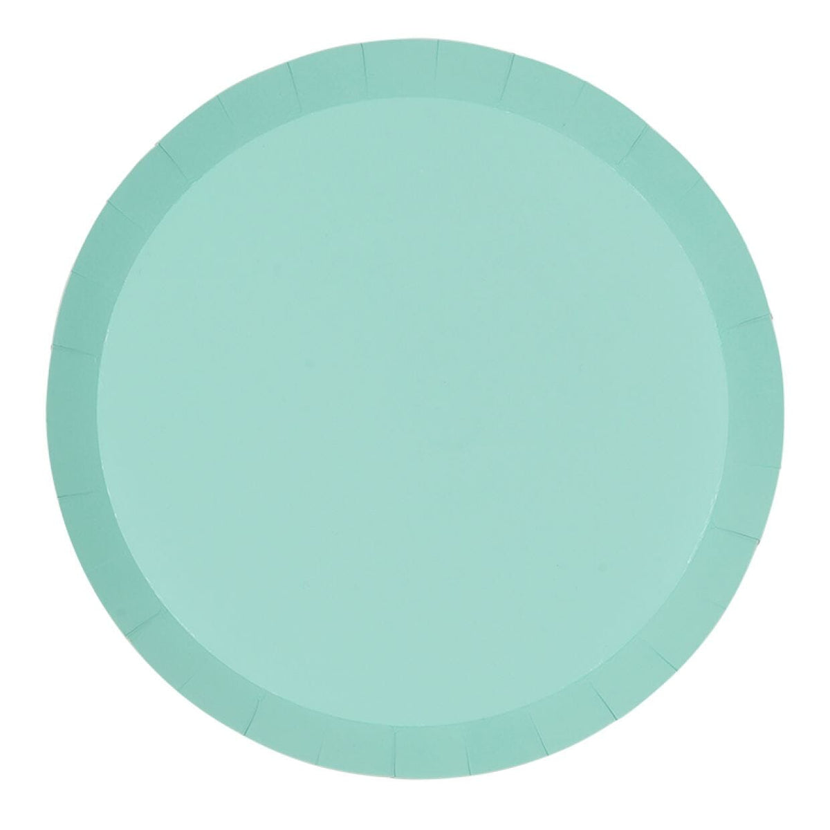 Mint Green Plates Large (Pack 20) – Invite Me