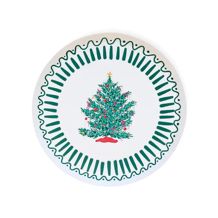 Bonjour Fête X One & Only Paper Christmas Tree Small Plates – Invite Me