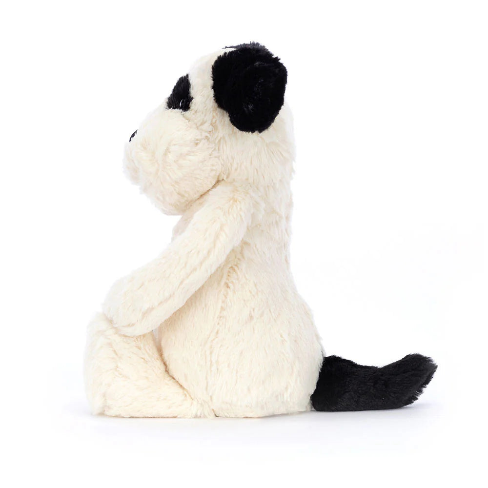Jellycat Bashful Black & White Puppy Original – Invite Me