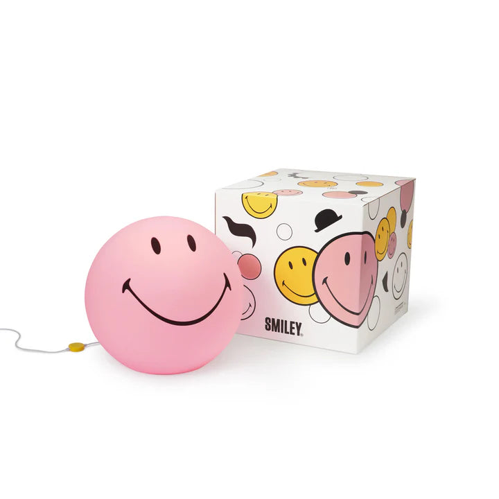 Mr Maria Smiley XL Lamp Pink – Invite Me