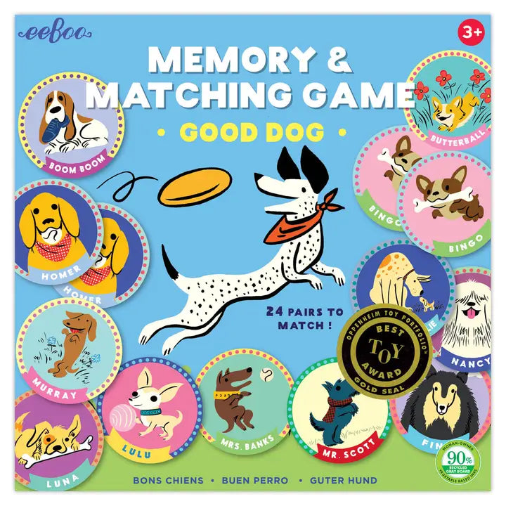 Memory & Matching Game-Good Dog – Invite Me
