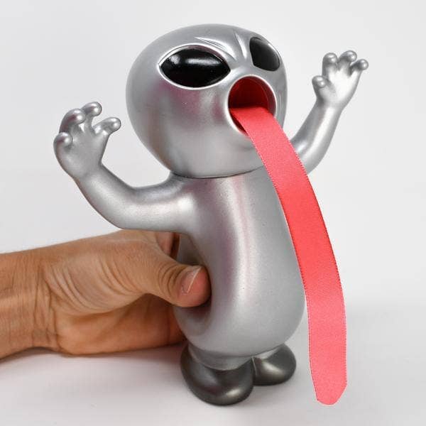 Jabber Ball™ Silly Alien: Silver – Invite Me