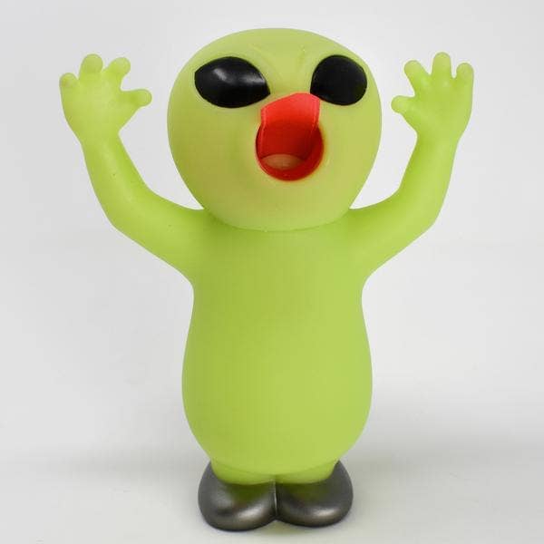 Jabber Ball™ Silly Alien: Silver – Invite Me