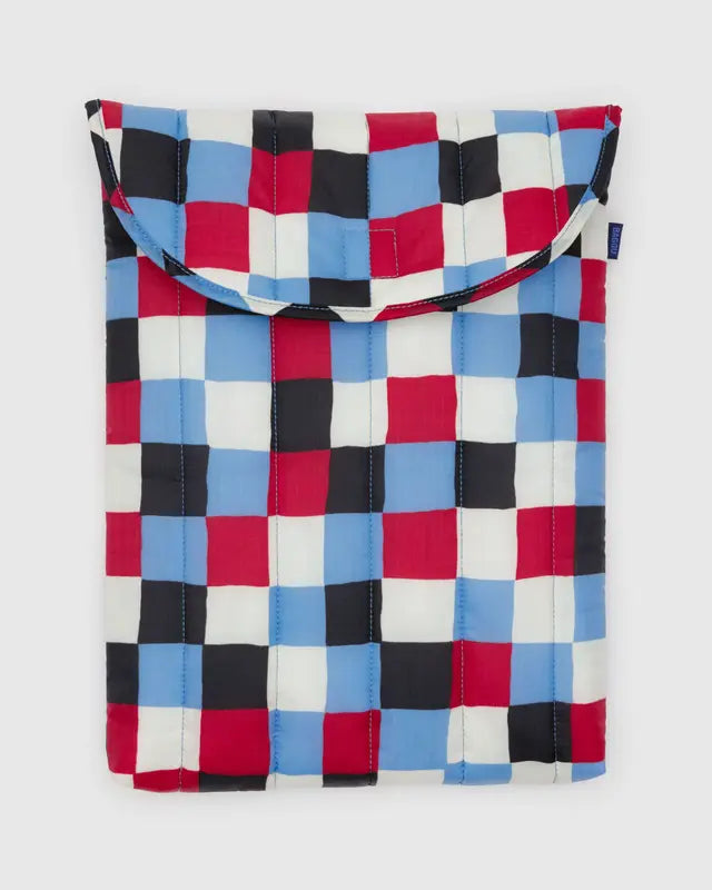 Baggu - Puffy Laptop sleeve 16" Painted Check – Invite Me